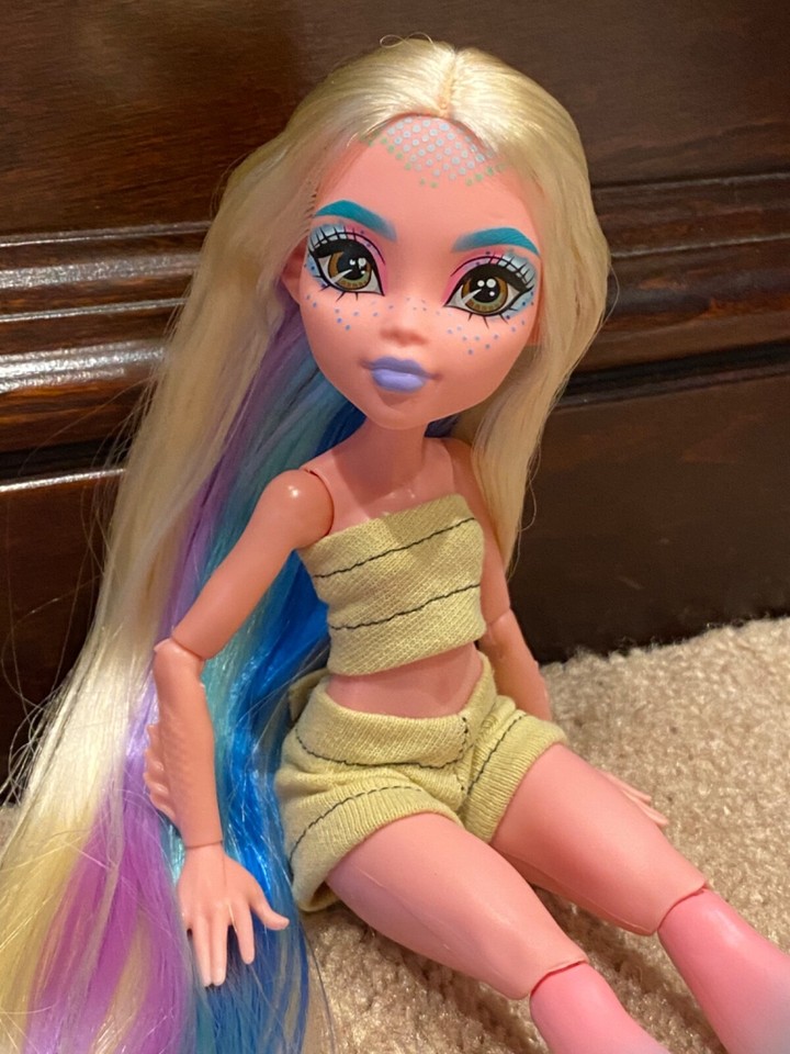 OOAK Handmade Clothes_Monster High G3 dolls_Yellow Summer Crop Top ...