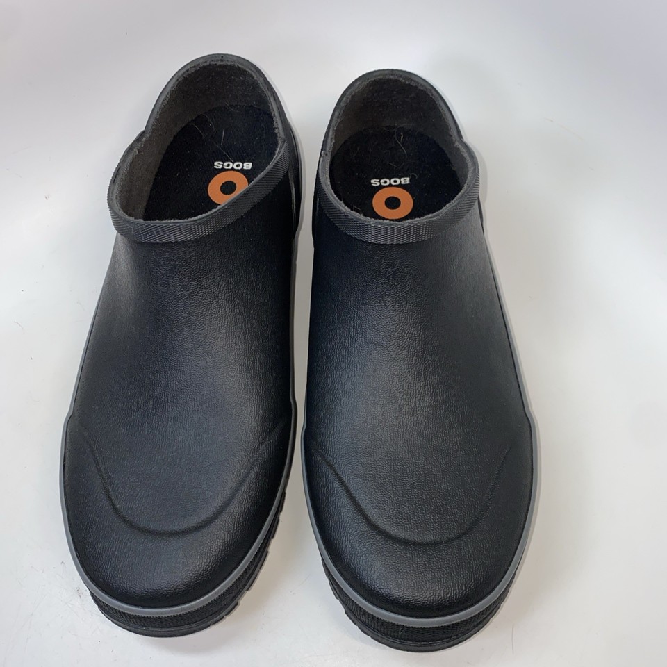 Bogs Digger Clogs Men’s US 9 Black Waterproof Slip On Traction 73029 ...