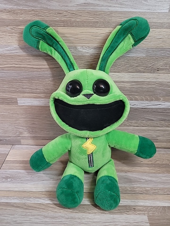Poppy Playtime Smiling Critters Hoppy Hopscotch 10-Inch Plush Green EUC ...