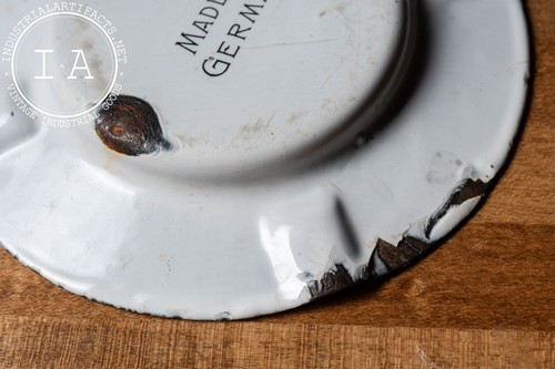 Antique American Tap-Bush Porcelain Enamel Ashtray | eBay