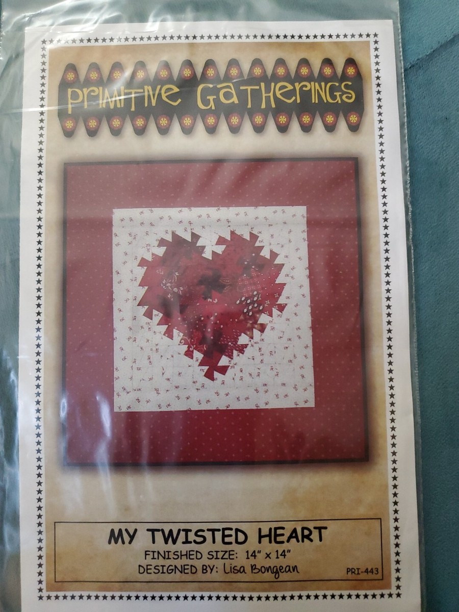 Twisted Heart Quilt Pattern