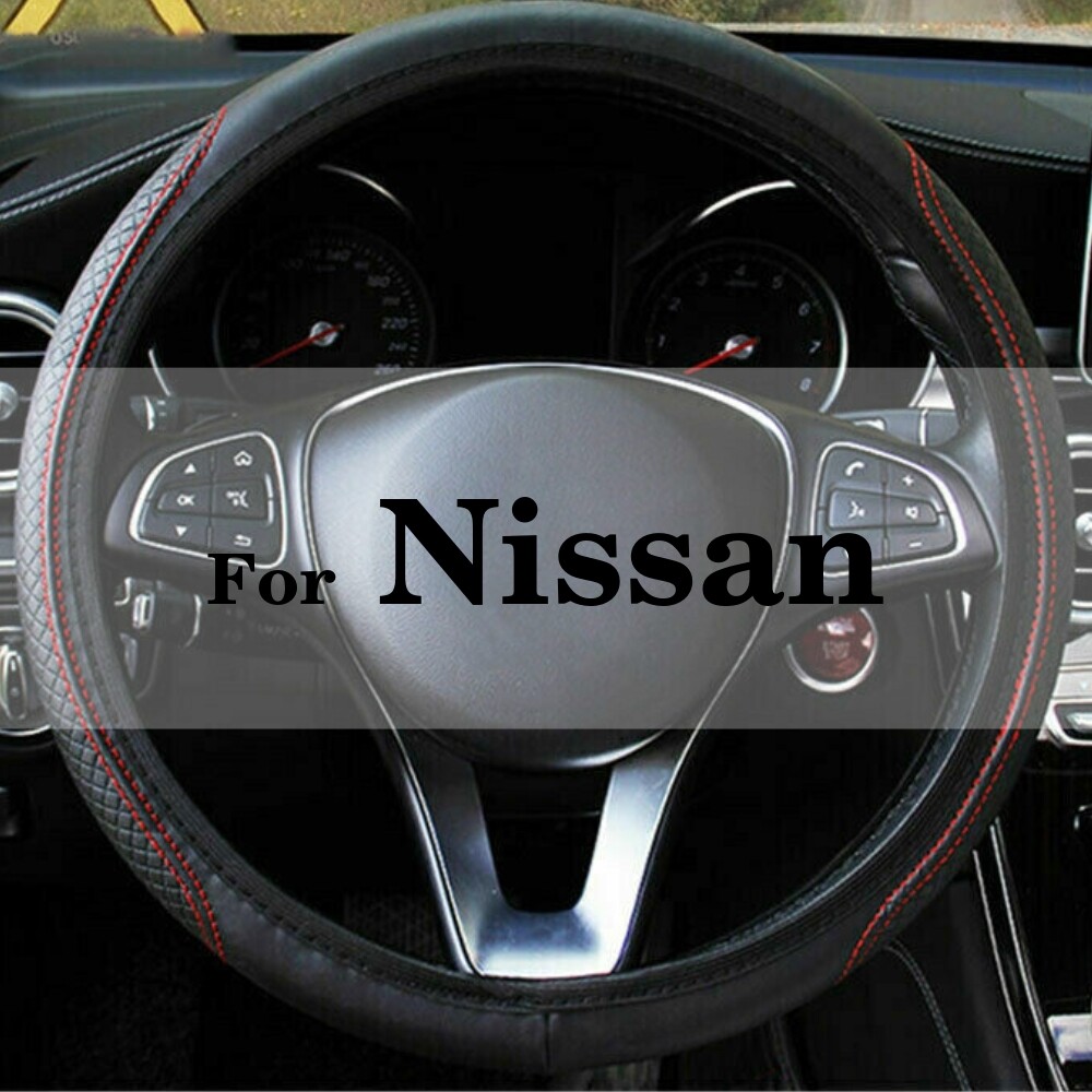 For Nissan Car Steering Wheel Booster Cover Non-slip Accessories 15inch ...