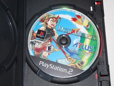 PLAYSTATION 2 PS2 DUAL HEARTS GAME DISC ONLY NTSC ATLUS TESTED | eBay