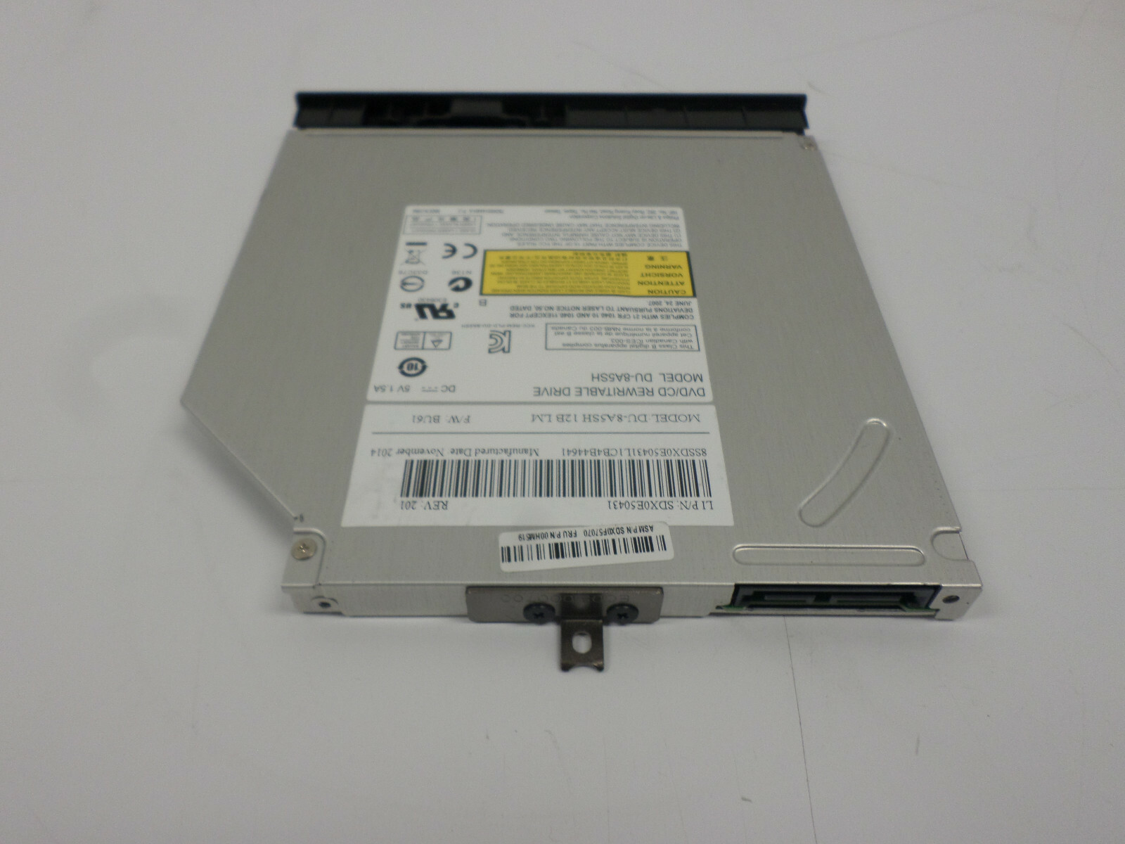 Lenovo DVD/CD Rewritable Drive Model DU-8A5SH Part Number SDX0E50431 | eBay
