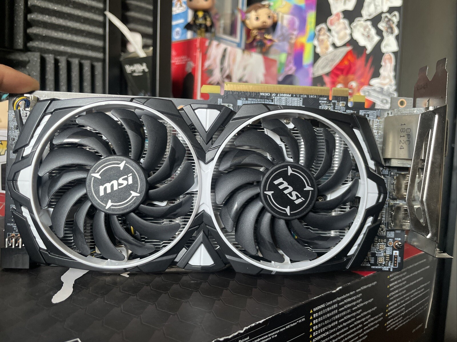 MSI VGA Graphic Cards RX 580 ARMOR 8G OC | eBay