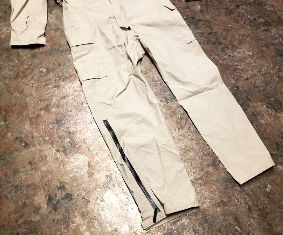 NEW US Military Army Goretex JP-8 Fuel Handlers Coveralls Desert Tan | eBay