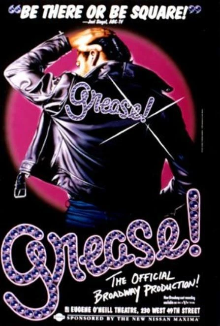 Grease Broadway Poster