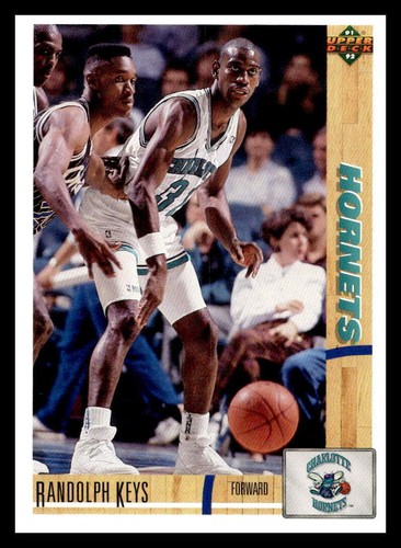 1991 Upper Deck #285 Randolph Keys Charlotte Hornets | eBay
