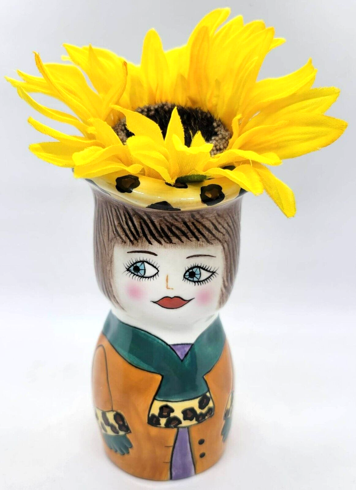 Susan Paley EMILY Vase Bella Casa by Ganz Collection Ceramic Painted ...