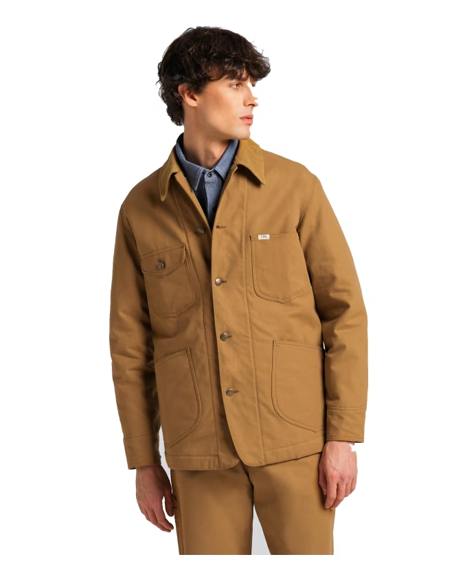 New Lee 101 70’s Workwear Lined Loco Jacket Dry Men's Size XL Made in ...