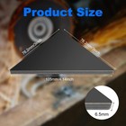 10 Pcs 4" x 4" x 1/4" Steel Plate Gussets A36 Heavy Duty Triangle Weld ...