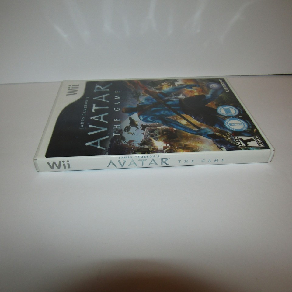Avatar The Game Nintendo Wii James Cameron Video Game with Manual ...