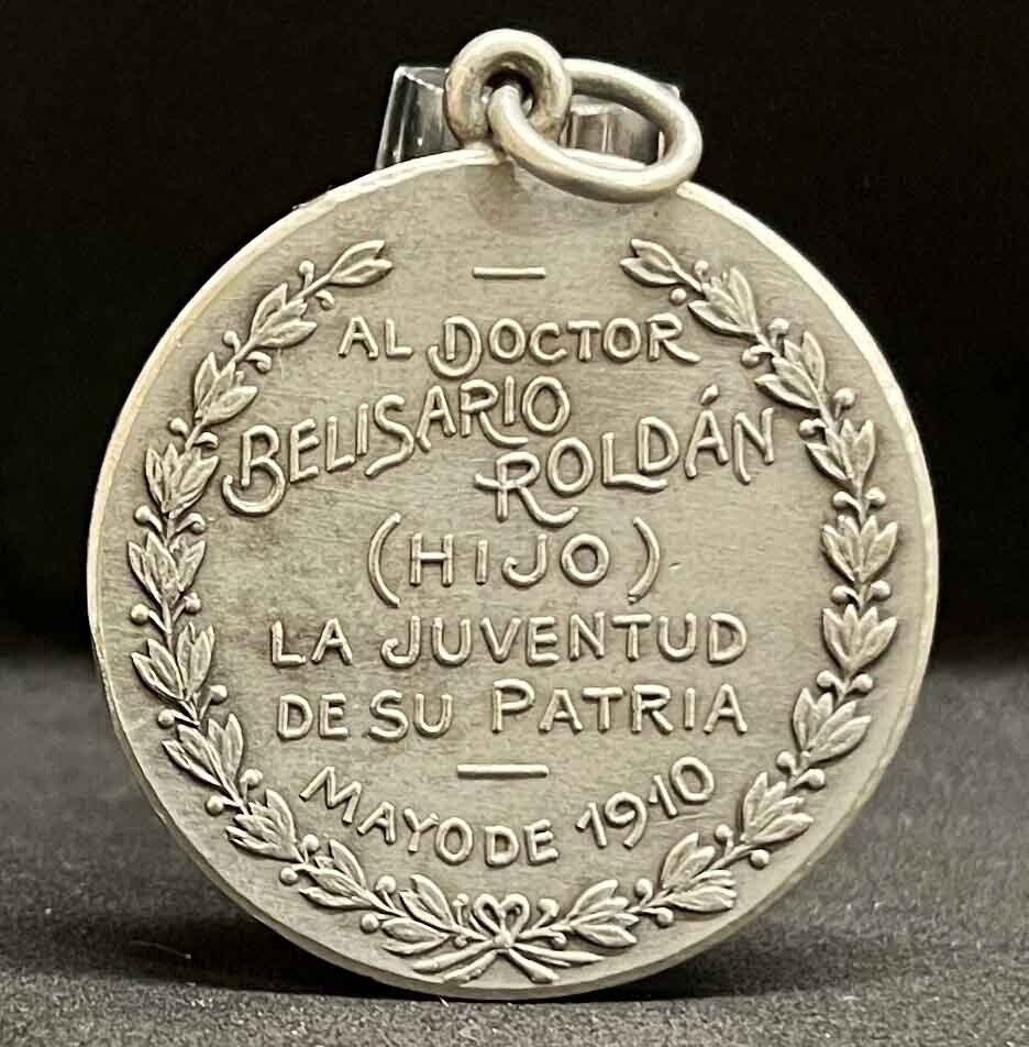 by Tasso Argentina 1910 Art Nouveau Lady Design Dr. B. Roldan Law ...