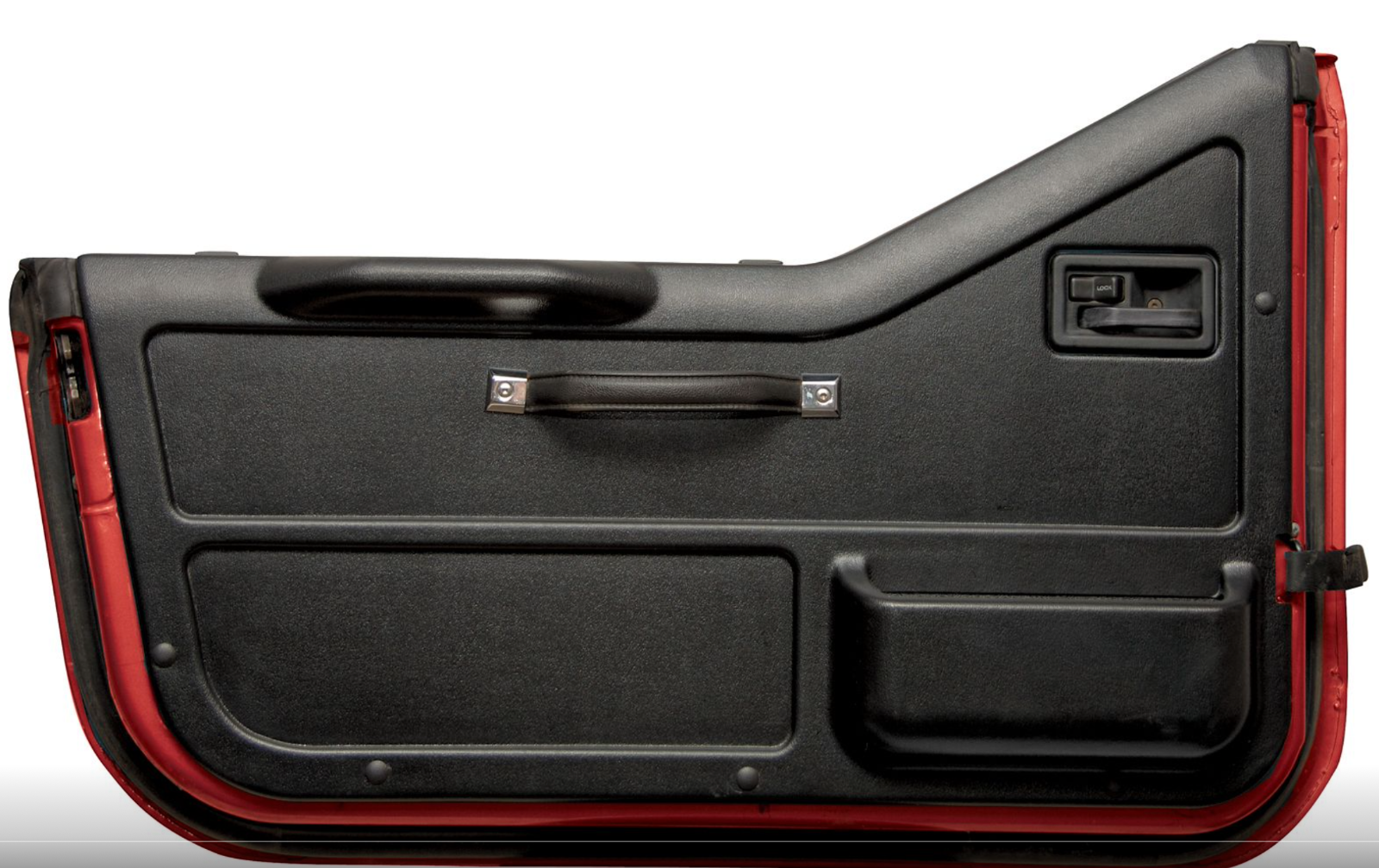 1987-1995 Jeep Wrangler YJ Black Replacement Door Panel Pair Front Left ...