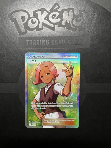Pokémon TCG Ilima Sun & Moon Base Set 146/149 Holo Full Art | eBay