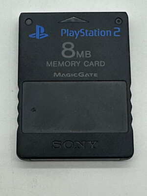 Sony Playstation 2 PS2 Official OEM MagiGate 8 MB Memory Card SCPH ...