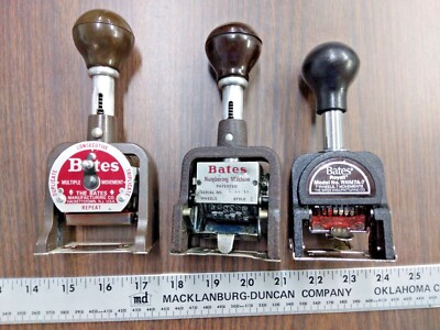 Numbering Machines - Bates Numberer Machine