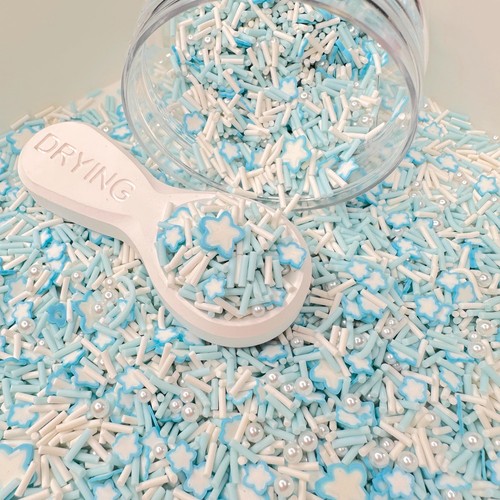 FAKE Blue Starry Sky Polymer Clay Sprinkle Mix (NOT EDIBLE) D37-03 | eBay