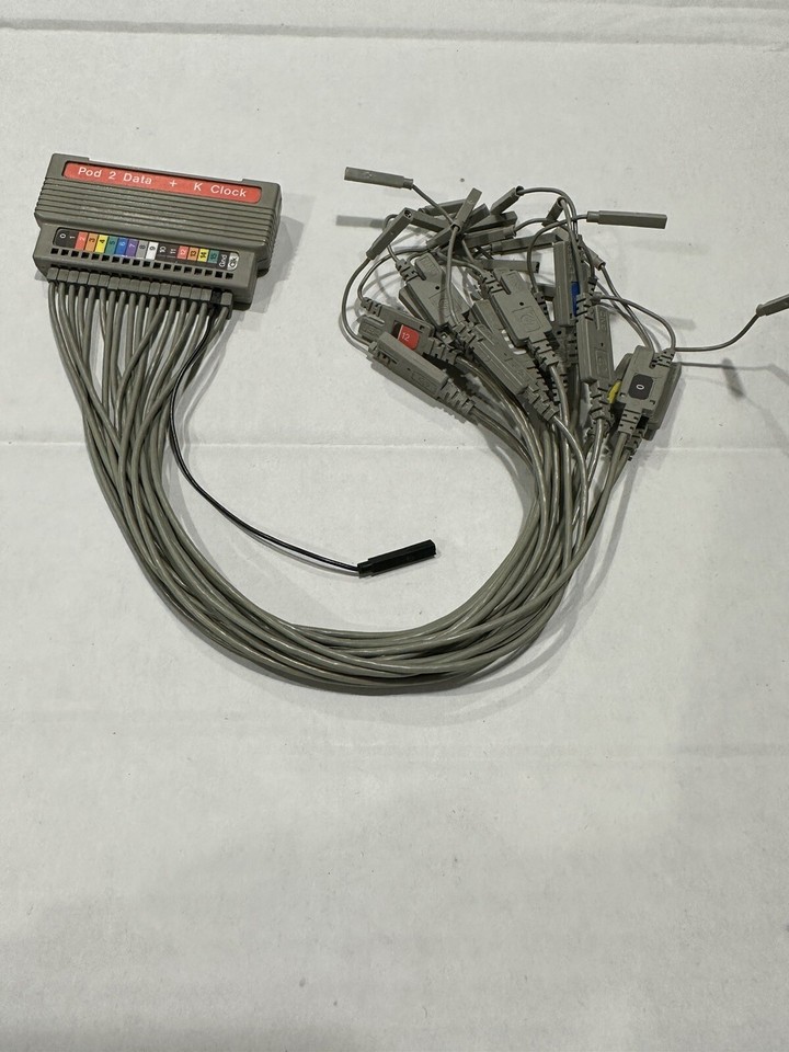 HP Agilent Pod 2 Data + K Clock Logic Analyzer Probe Cables Kit | eBay