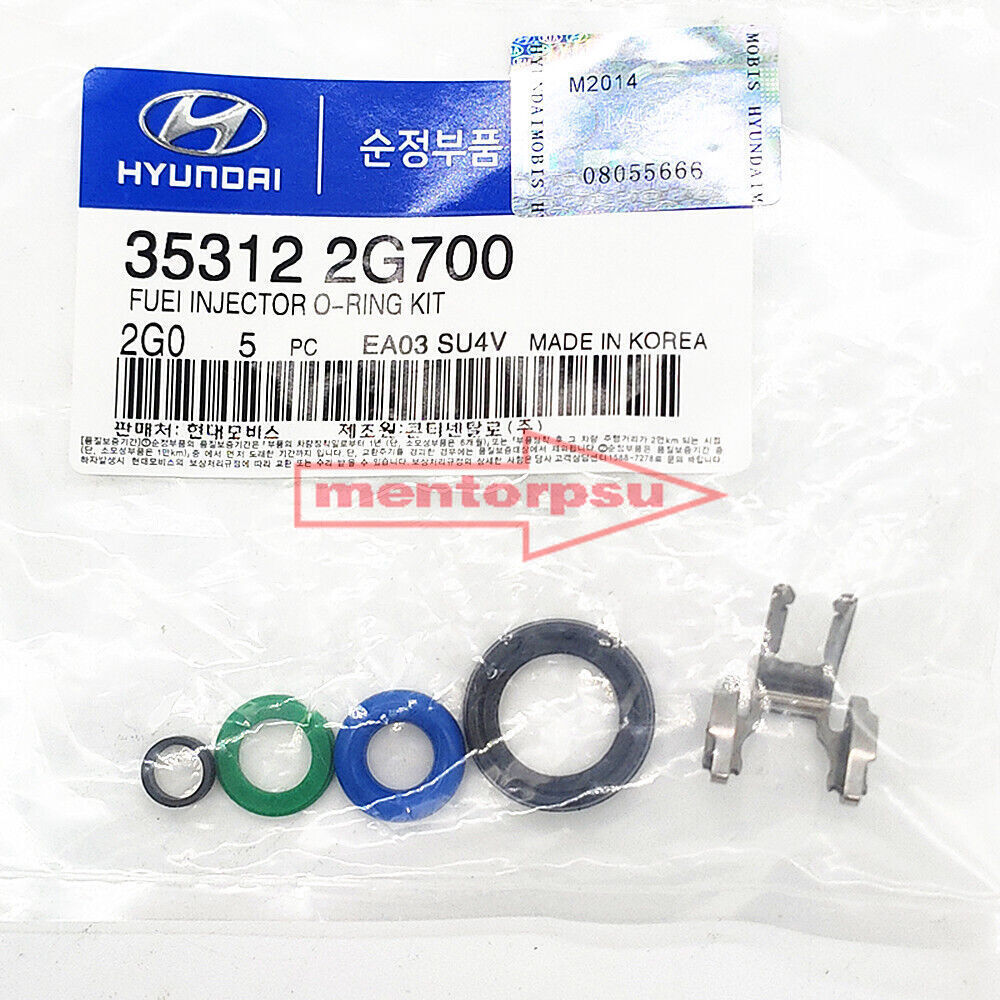 Fuel Injector Seal Kit For Hyundai Santa Fe Tucson KIA Optima 2.4L ...