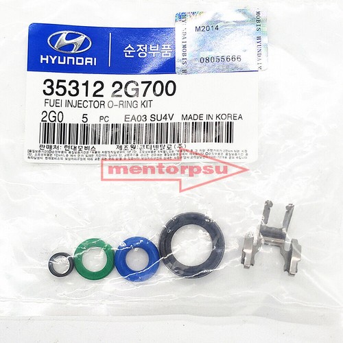 Fuel Injector Seal Kit For Hyundai Santa Fe Tucson KIA Optima 2.4L ...
