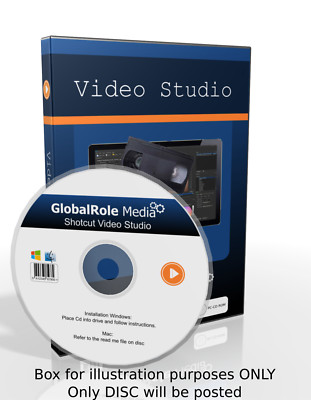 Video studio film movie editor editing software program for windows and ...
