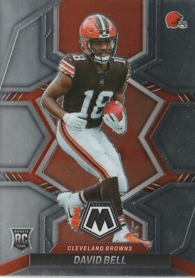 2022 Panini Mosaic - David Bell - Rookie Card #328 - Cleveland Browns ...