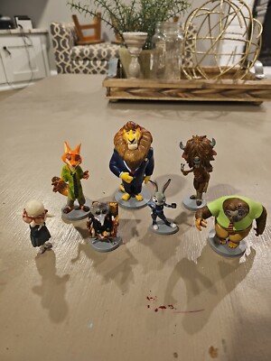 Disney Store Zootopia Figurine Play Set Cake Topper Lot 7 | eBay