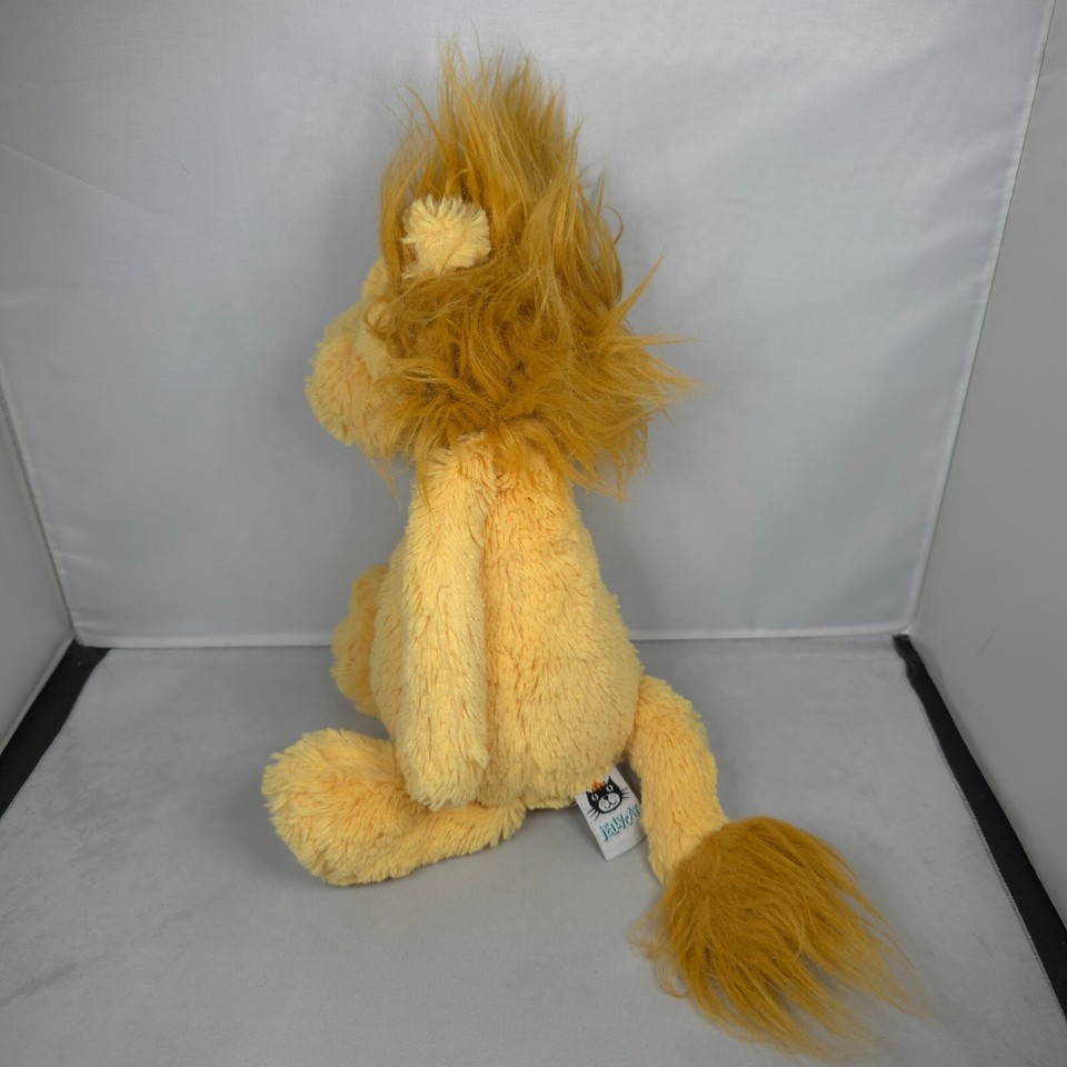 Jellycat - Bashful Lion - Medium Plush Soft Toy 12" Retired OG Original ...