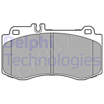 DELPHI Disc Brake Pad Set For MERCEDES S212 W212 09- 0054208520 | eBay