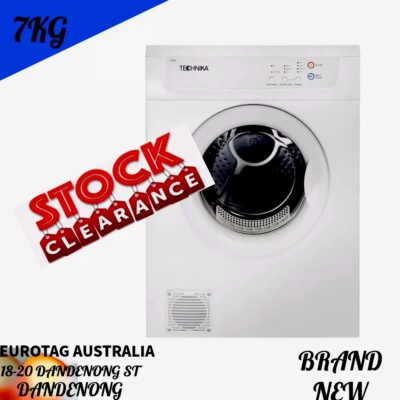 Technika Vented Clothes Dryer 7kg TVD7U BRAND NEW 2 years warranty ...