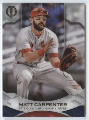 2019 Topps Tribute #62 MATT CARPENTER Cardinals | eBay