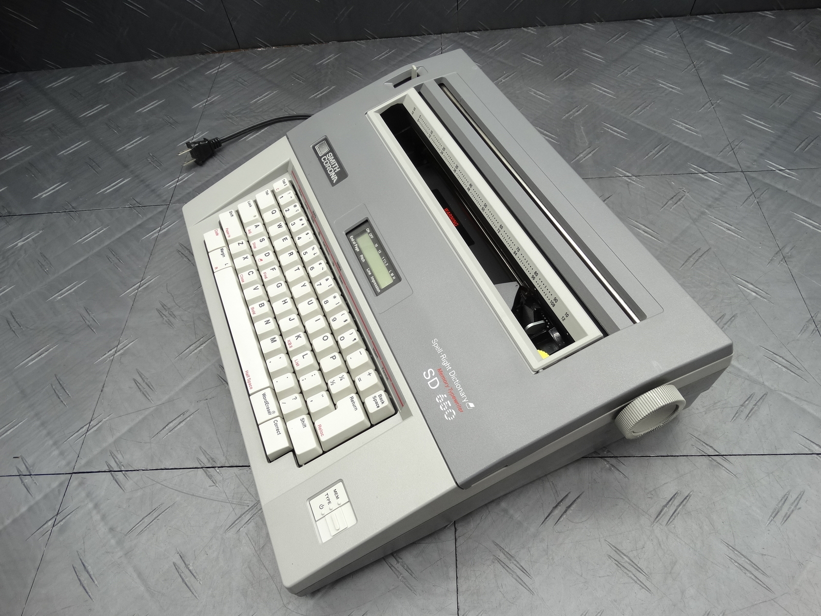 Smith Corona Spell Right Dictionary Memory Typewriter SD-650 | eBay
