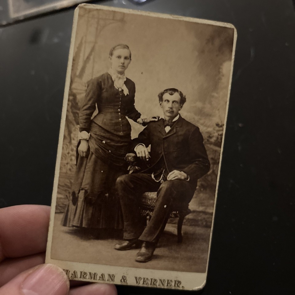 Bay City Michigan 1880-90s Family Cabinet Cards Taken At Harman ...