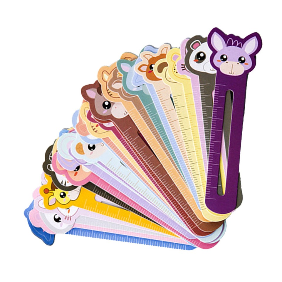 30pcs Animal Bookmark Cute Reading Ruler Cartoon Bookmarks For Kids ...