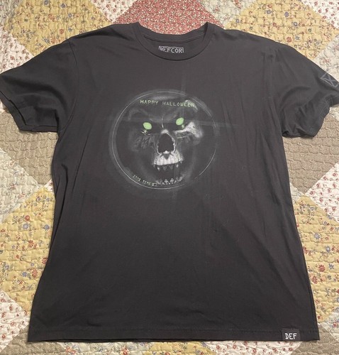 DEFCOR Jocko Shurt Locker Happy Halloween Black T-shirt Men's Size XL ...
