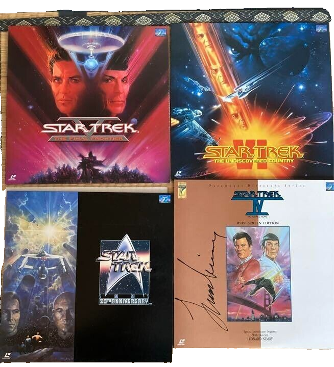 Star Trek LASERDISC Complete Collection Very Good Condition | eBay