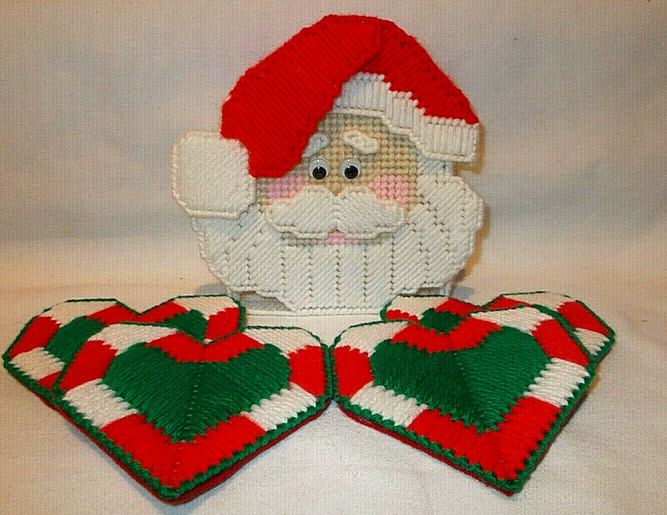 Handmade Plastic Canvas Coaster Sets | eBay