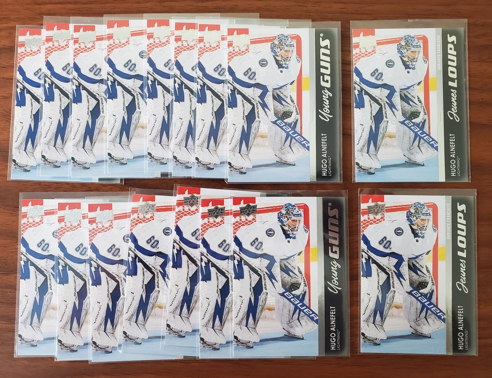 Hugo Alnefelt Lot Of 17 Young Guns (15 YGs And 2 French YGs Jeunes ...