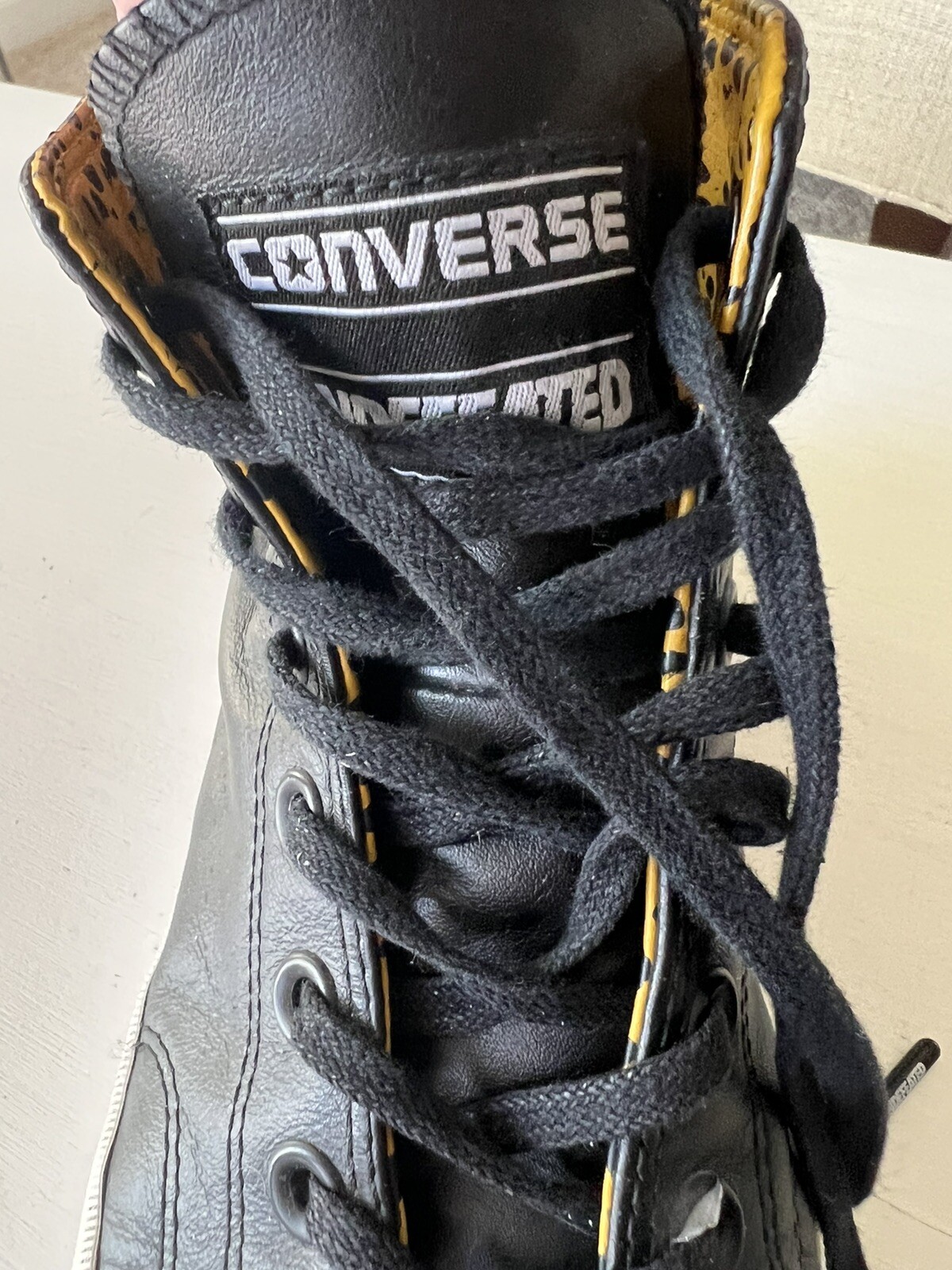 Converse Undefeated x Chuck Taylor 1970 Hi Black Gold… - Gem