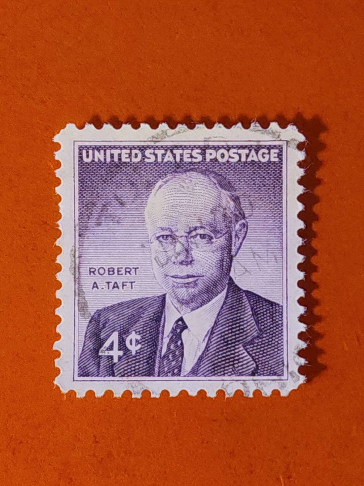 Robert Taft 4 Cent Stamp Value Discount | emergencydentistry.com