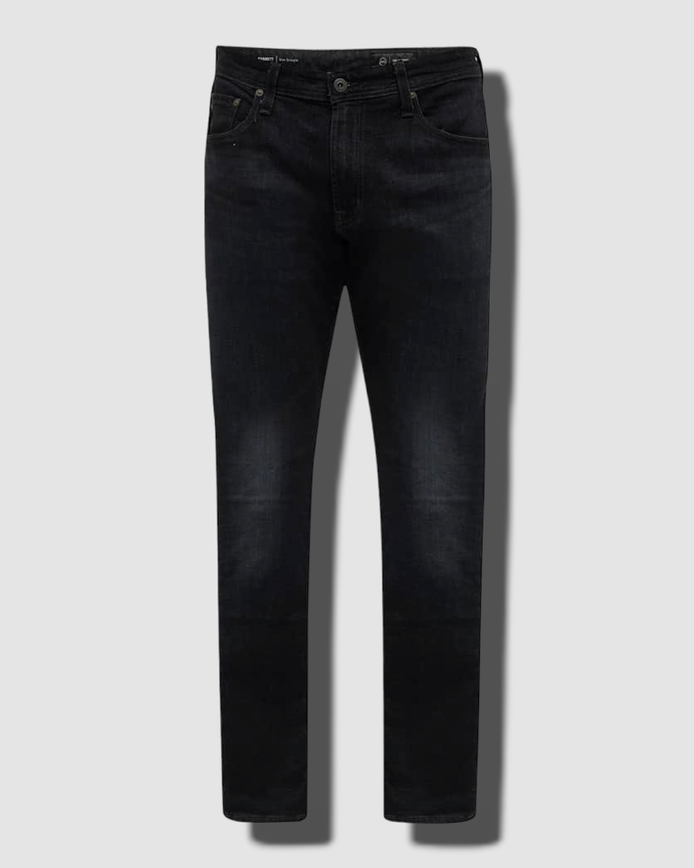 $200 AG Jeans Men Black Everett Slim Straight-Leg Jeans Pant Size ...