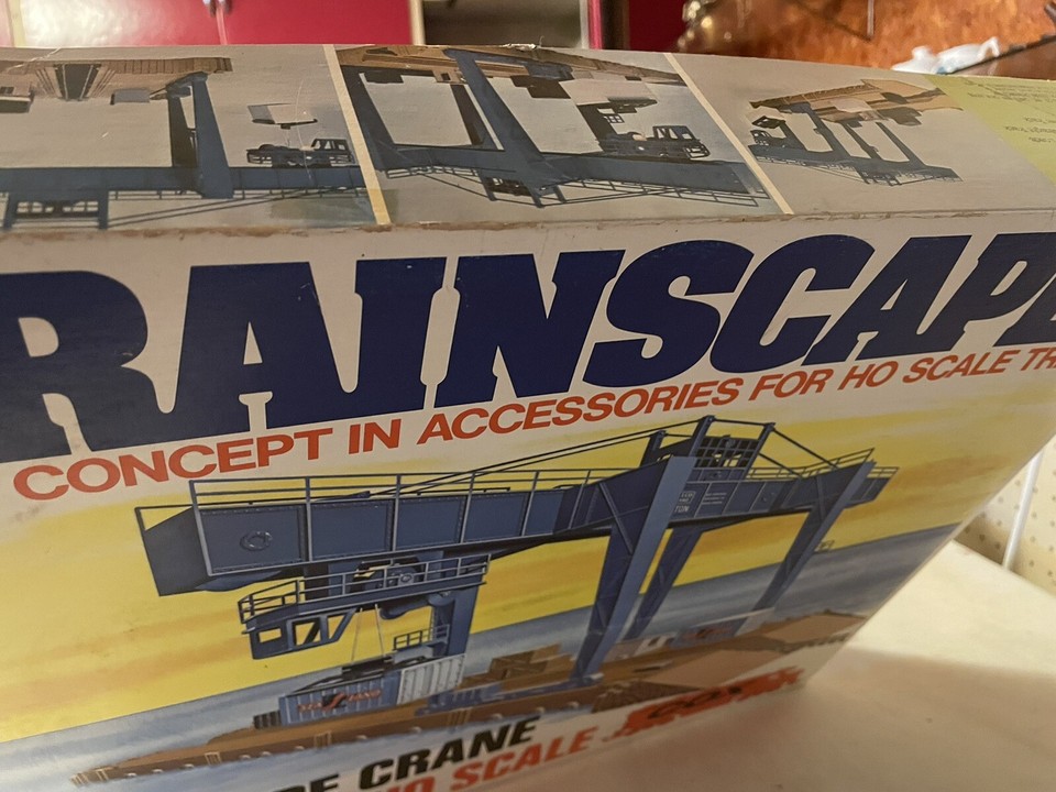 HO COX HO Scale TrainScapes 2 Dockside Cranes 1 conveyor & Cargo ...