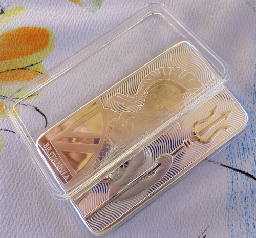 FIVE - 10 oz. silver bar capsules - 90mm X 51mm fits Britannia Bars | eBay