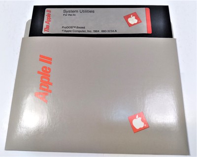 Apple IIc System Utilities Disk (1984) - First Edition pn 680-3234-A ...