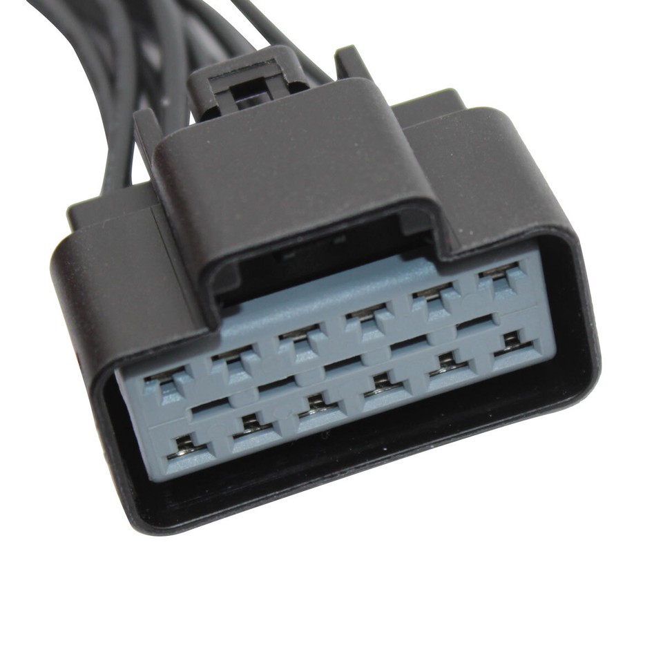 Black Heated Cooled Seat Module Connector For Cadillac Escalade Chevy ...