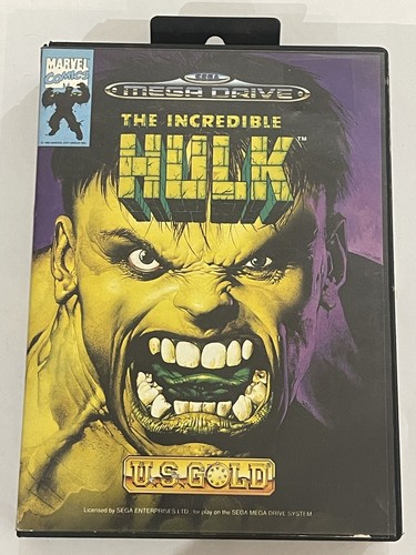The Incredible Hulk Sega Mega Drive *COMPLETE* "Good" | eBay