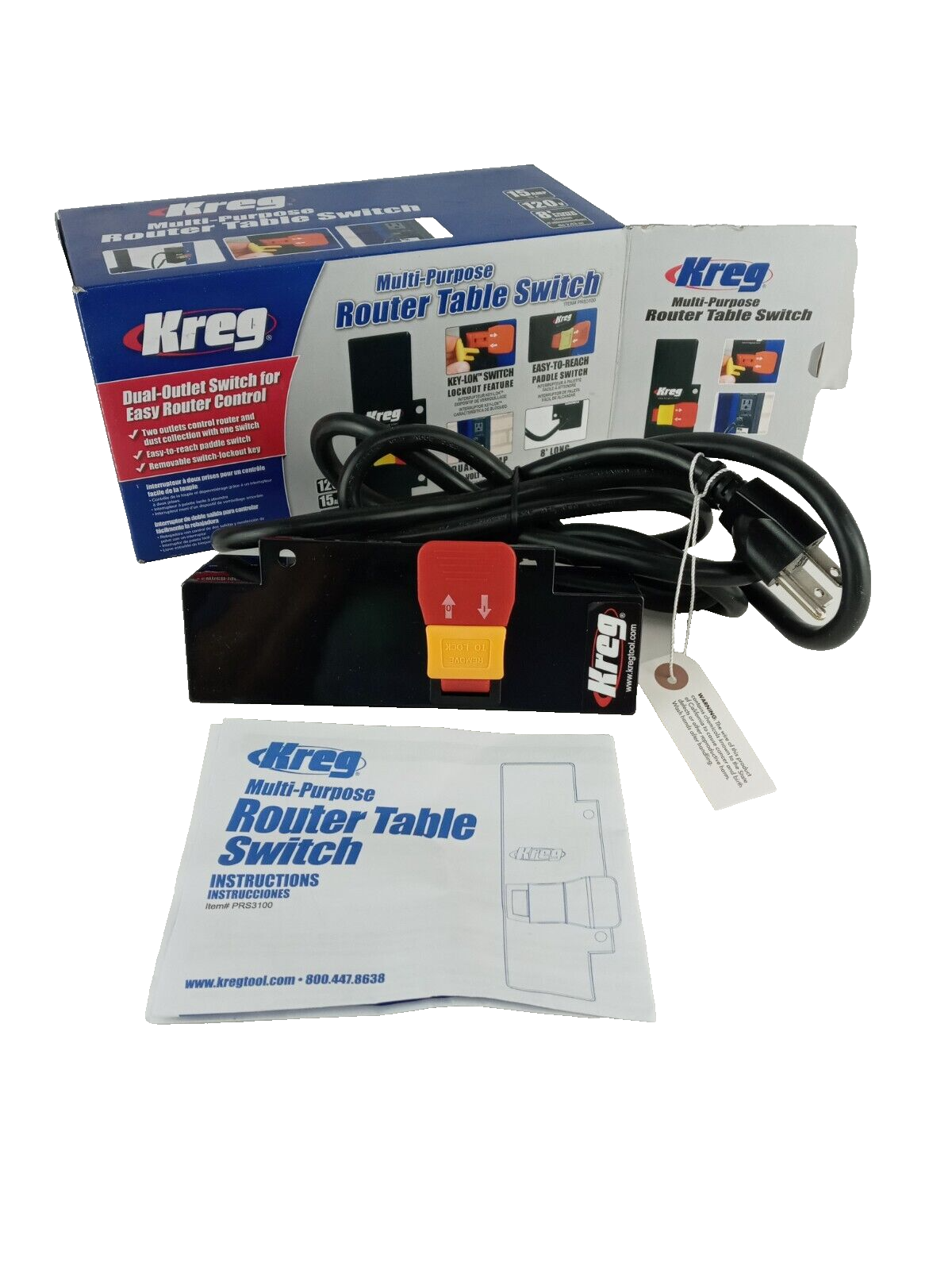 Kreg PRS3100 Multi-purpose Router Table Switch for sale online | eBay