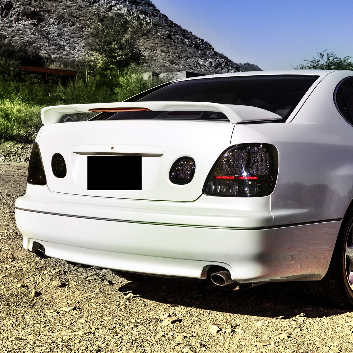 Smoke Tail Lights Fits 1998-2005 Lexus GS300 GS400 GS430 LED Trunk ...