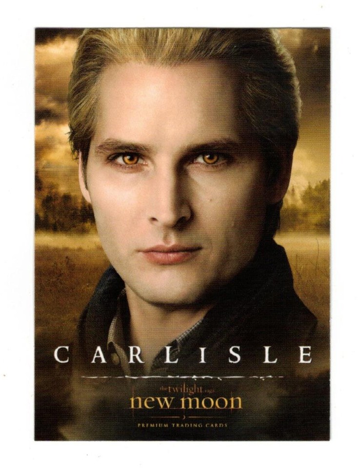 2009 Neca Twilight Saga New Moon Trading Card Series Card #9 Carlisle ...